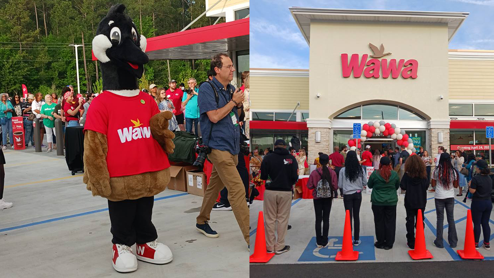 Crowds file in as Wawa opens its first location in Pooler