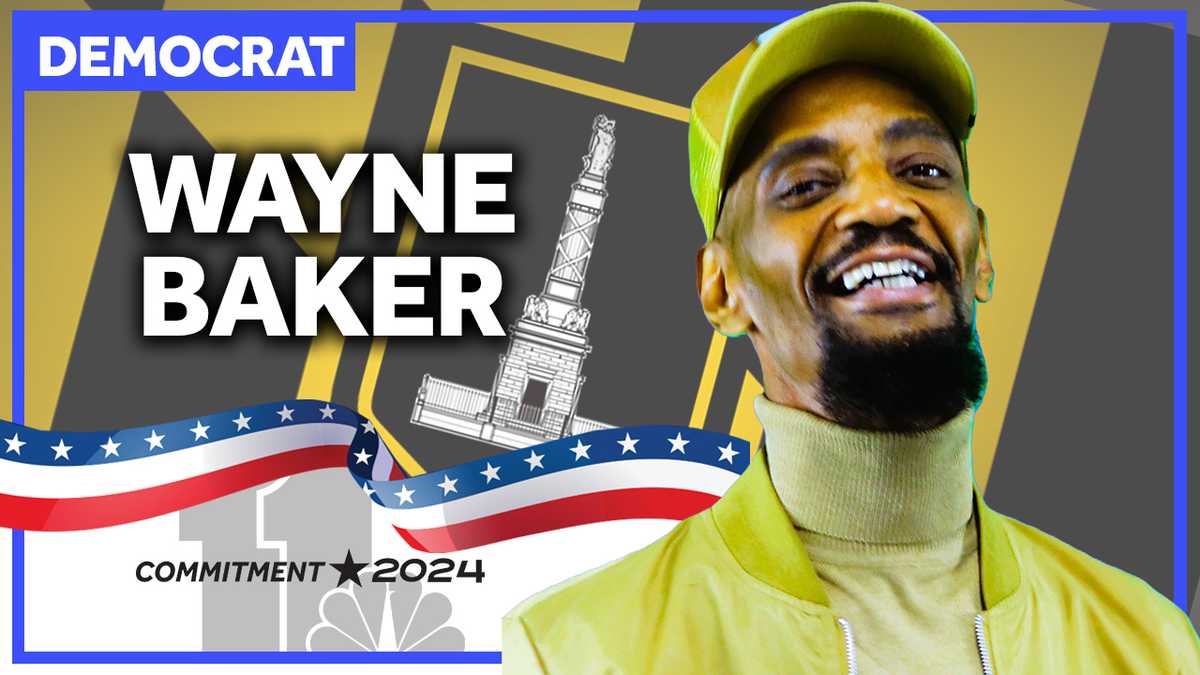 Baltimore mayoral candidate Wayne Baker answers questions
