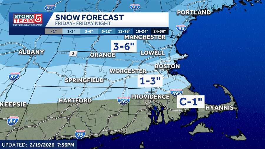 Video: Tracking snow, weekend storms