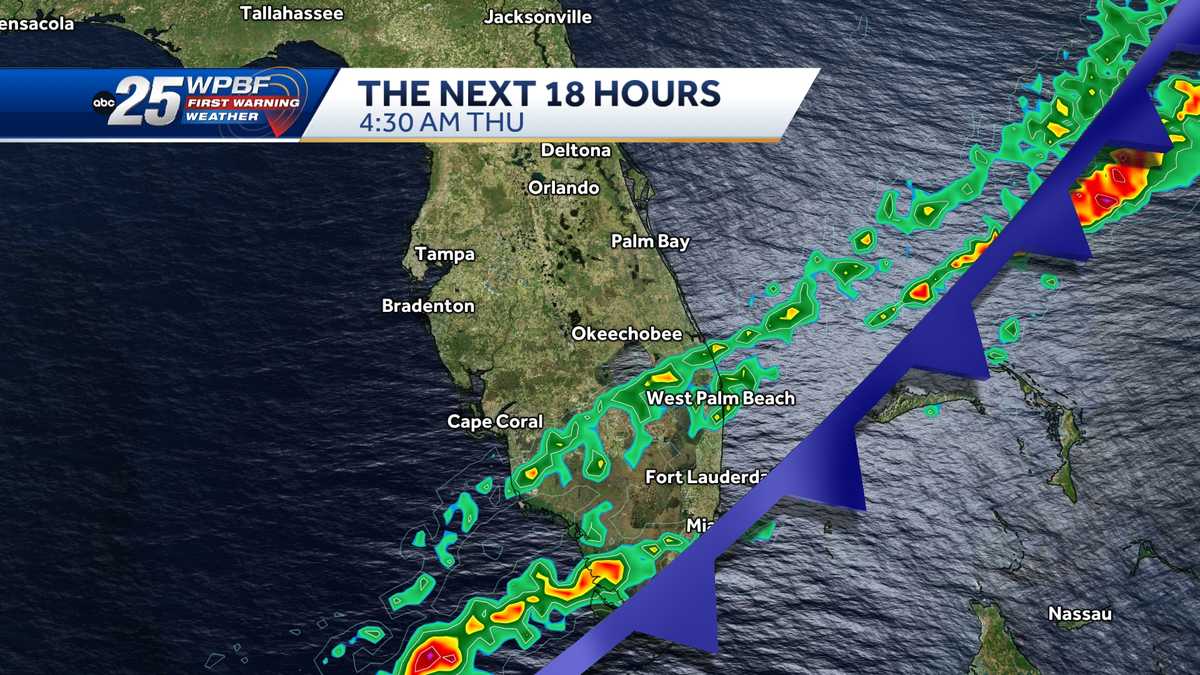 Tracking severe weather threat in Florida