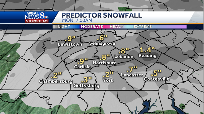 Another dose of wintry weather is on the way