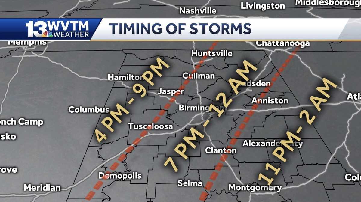 Closings, delays for Monday's severe weather