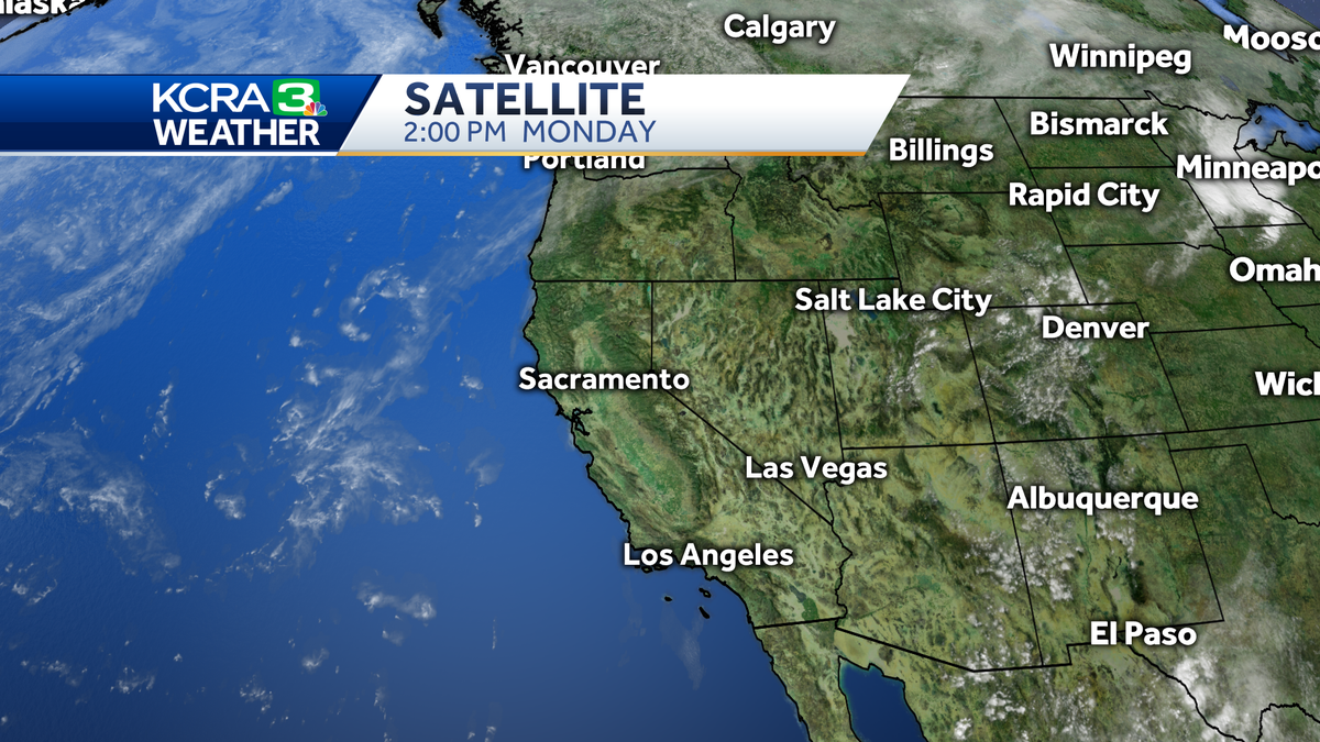 Beautiful weather for Northern California