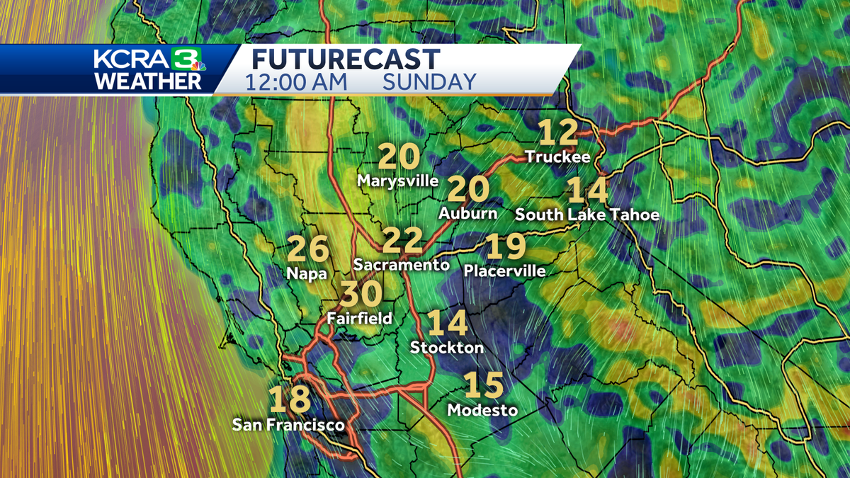 Winds coming for the weekend