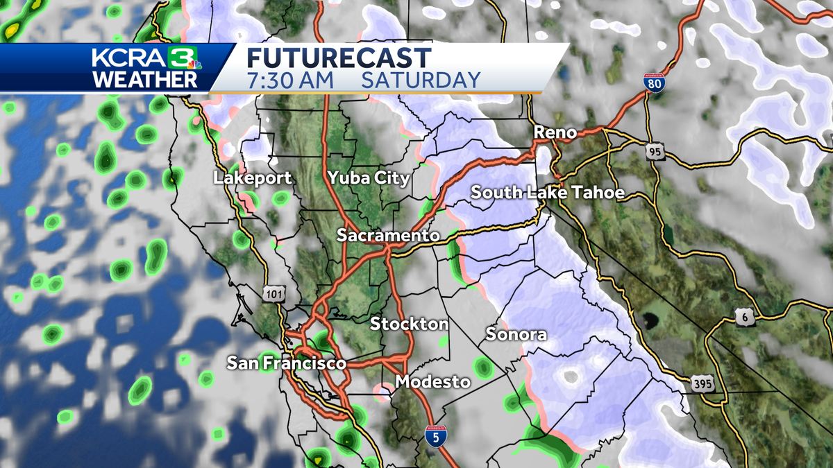 Rain and low snow expected for the weekend