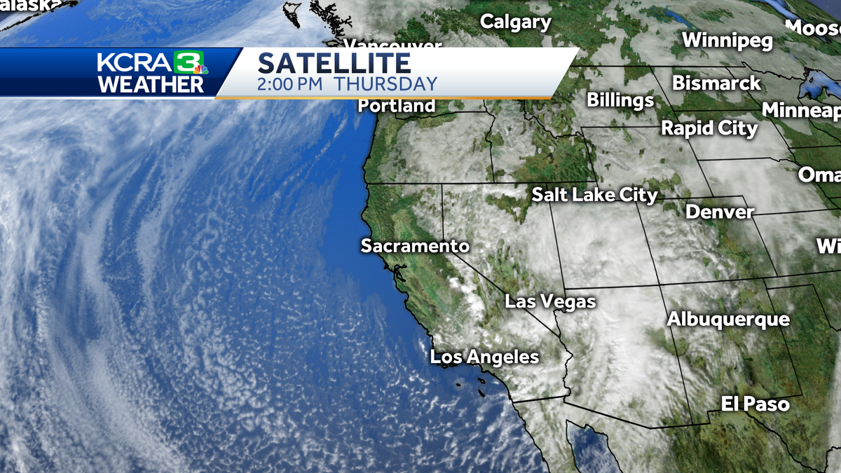 Some dry weather for Northern California