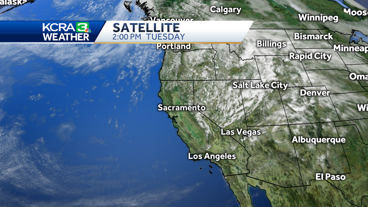 Dry weather for Northern California