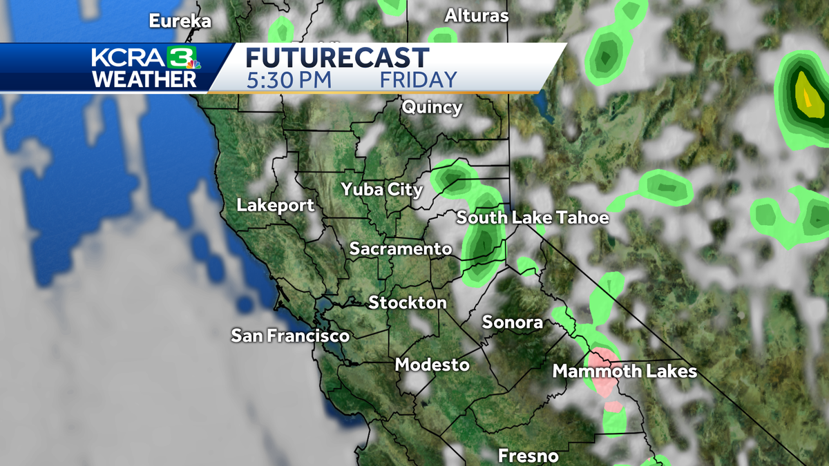 Where we'll see rain this weekend