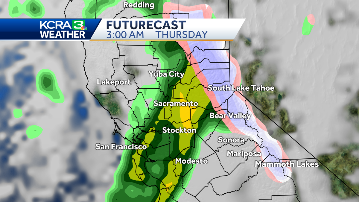 Rain on the way
