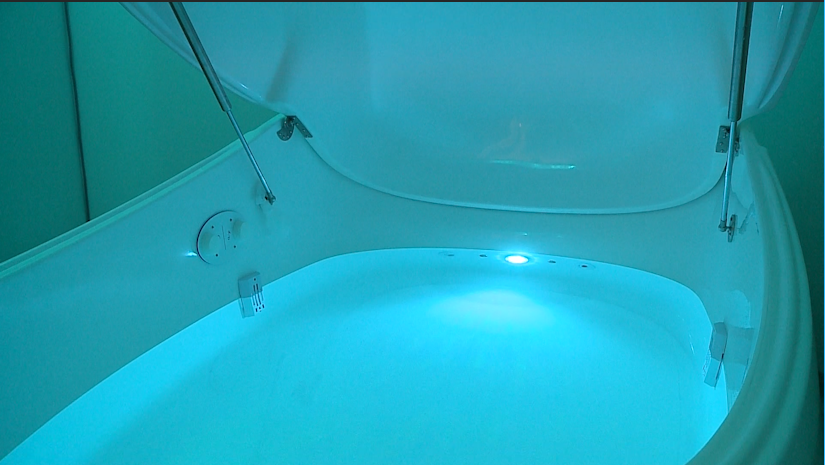 Relieve stress with flotation therapy