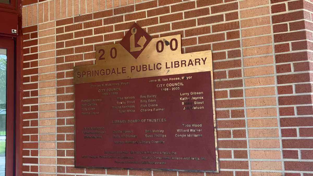 Springdale Public Library making changes ahead of Act 372