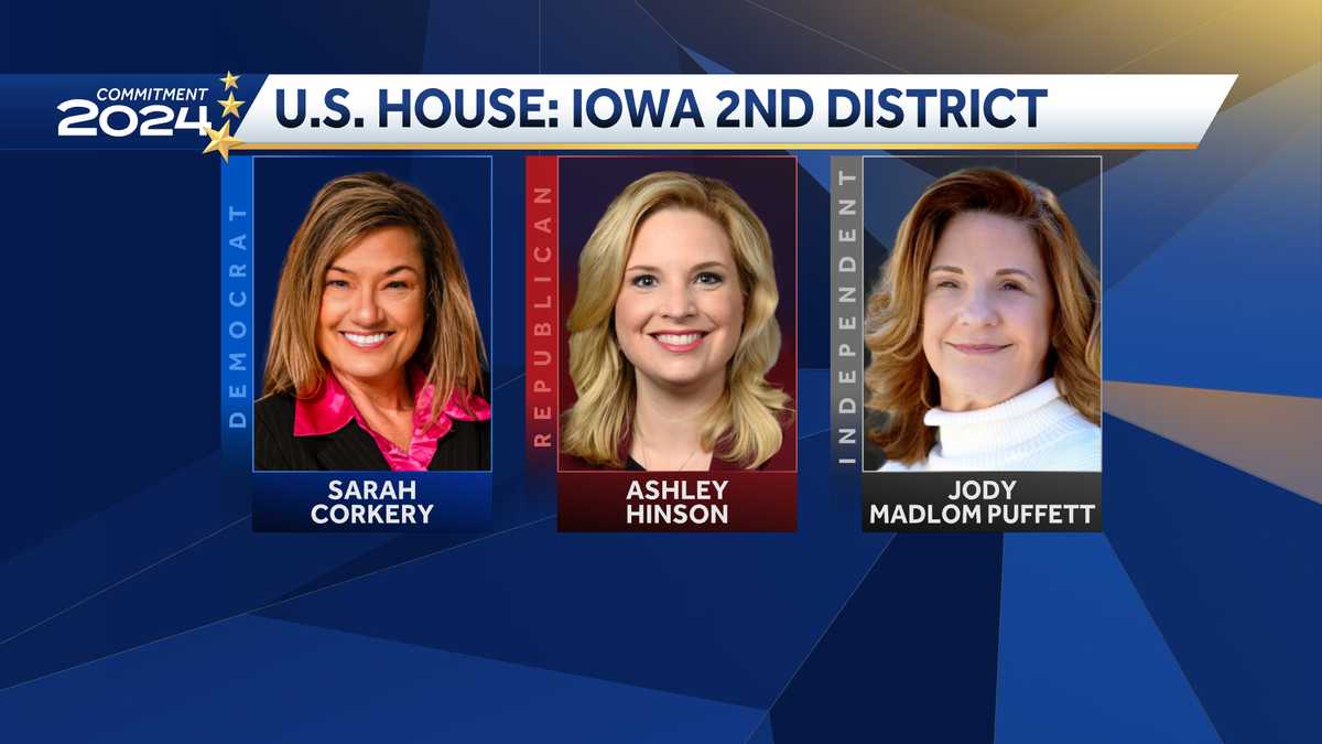 Iowa election 2024: Where 2nd Congressional District candidates stand ...