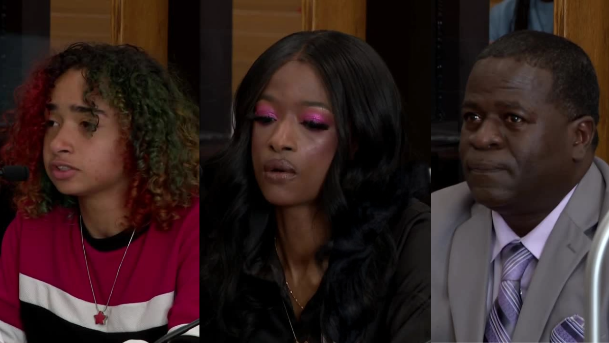 Sade Robinson's parents, sister confront Maxwell Anderson in court