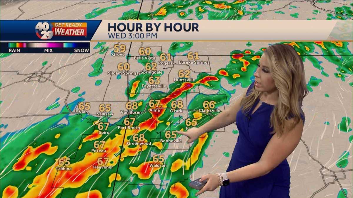 Rain chances increase today