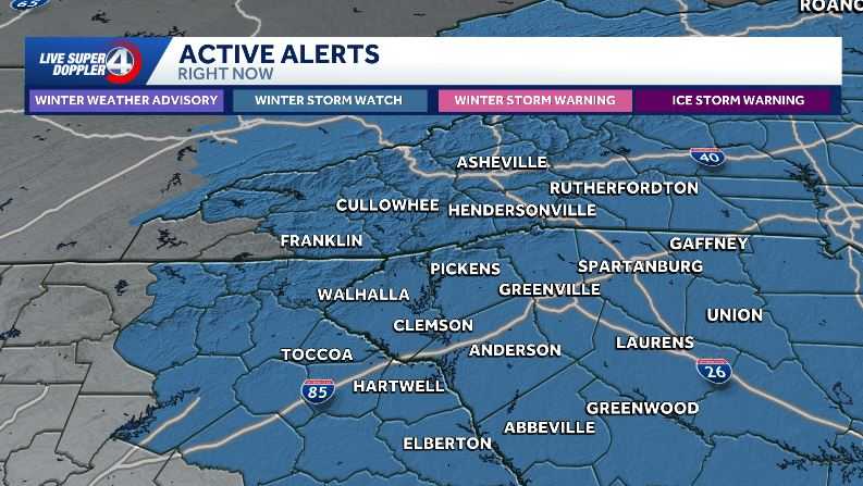 Snow likely for South Carolina this weekend