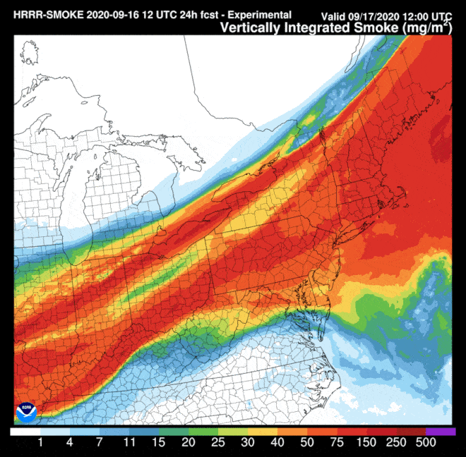 On Cloud 9: Wildfire Smoke Overhead