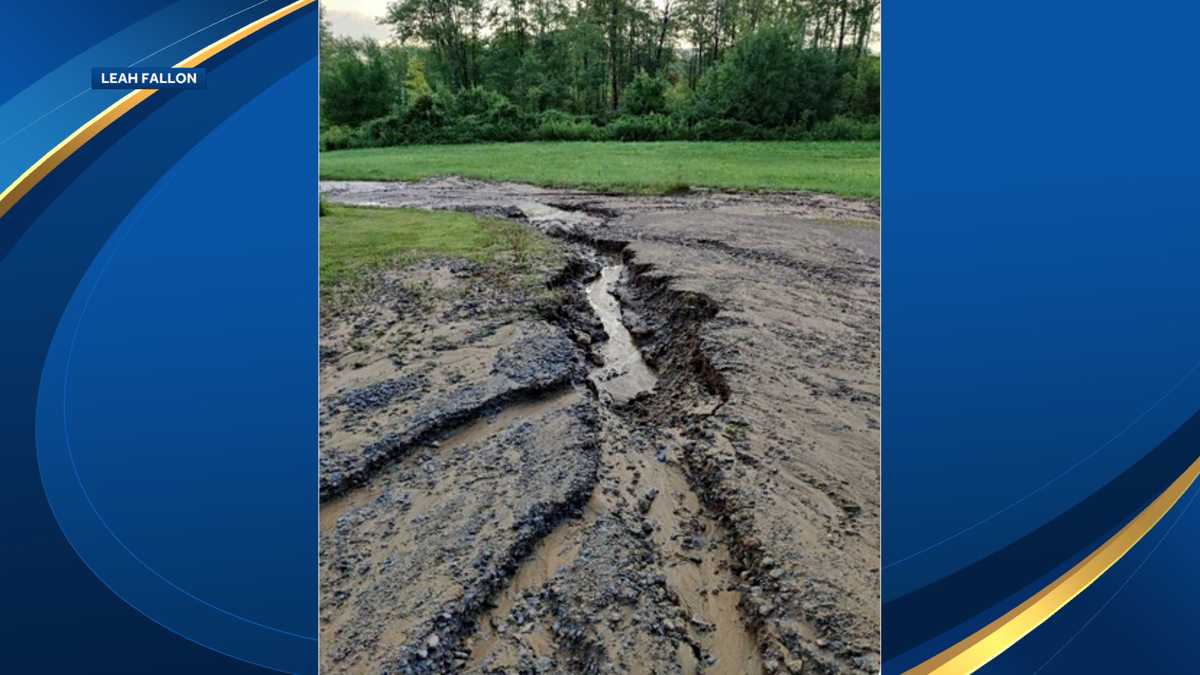 Slideshow: Damage from flash flooding in New Hampshire