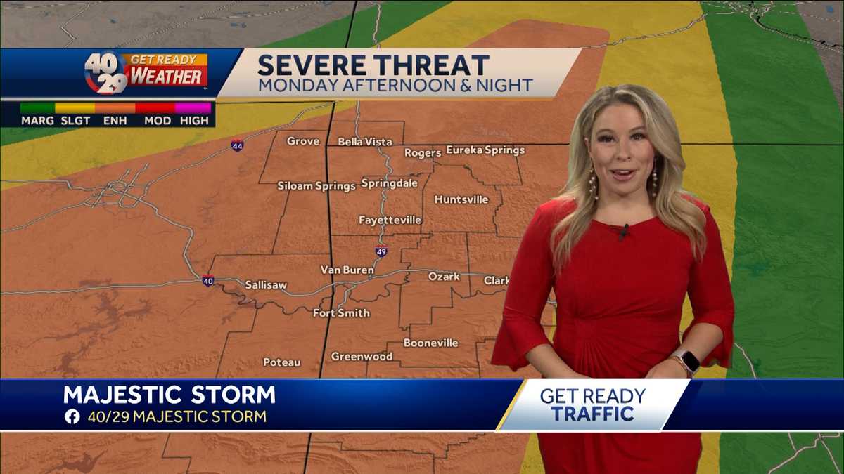 Be prepared for strong storms today