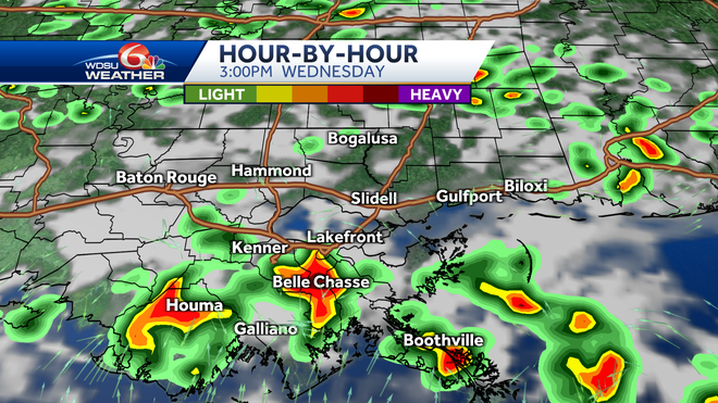 New Orleans 4th of July forecast fireworks weather storms