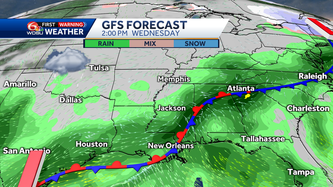 New Orleans forecast high temp low temp weekend forecast how cold