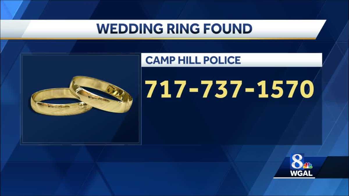 Are you missing a wedding band?