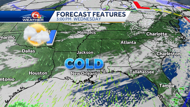 New Orleans forecast weather freeze