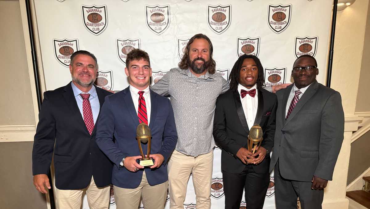 Savannah Quarterback Club honors Offensive, Defensive Players of the ...