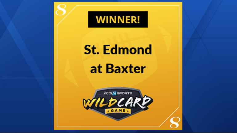 KCCI Wild Card: St. Edmond at Baxter game is Week 3 winner