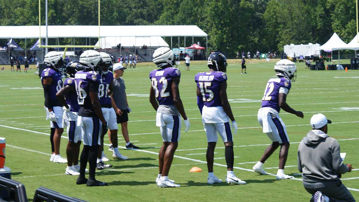 PHOTOS: Week 3 of 2024 Ravens Training Camp session
