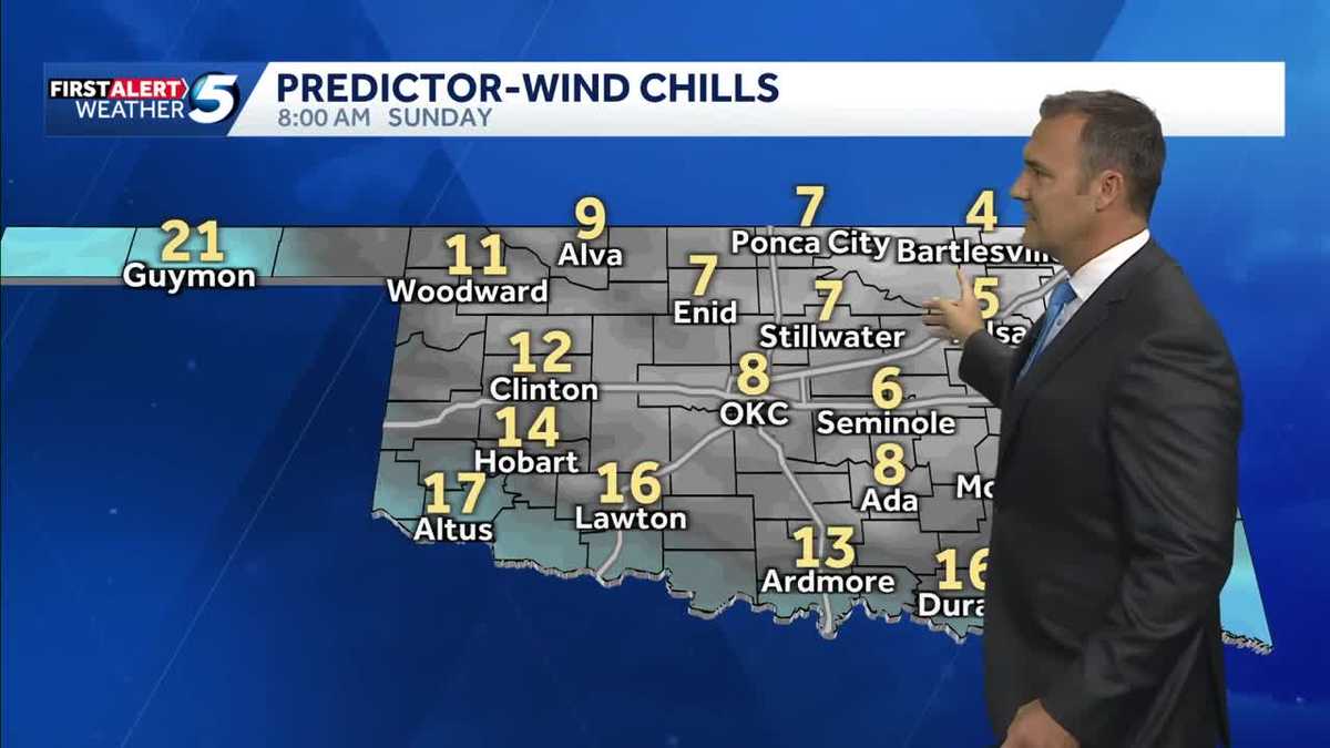 FORECAST: Arctic blast coming to Oklahoma this weekend