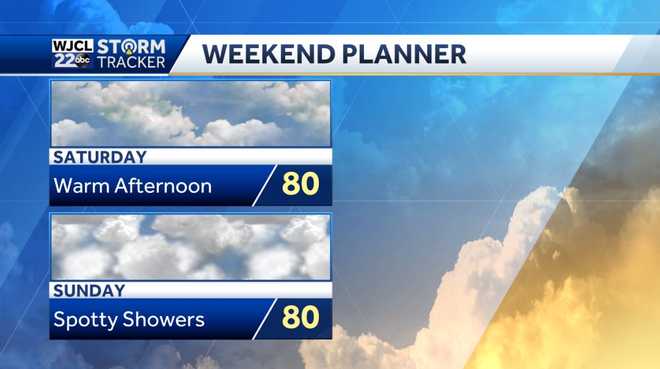 More beautiful spring-like weather today and through the weekend
