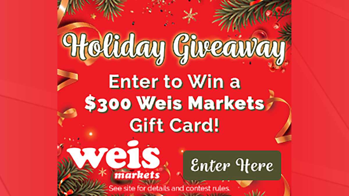 Weis $300 gift card sweepstakes