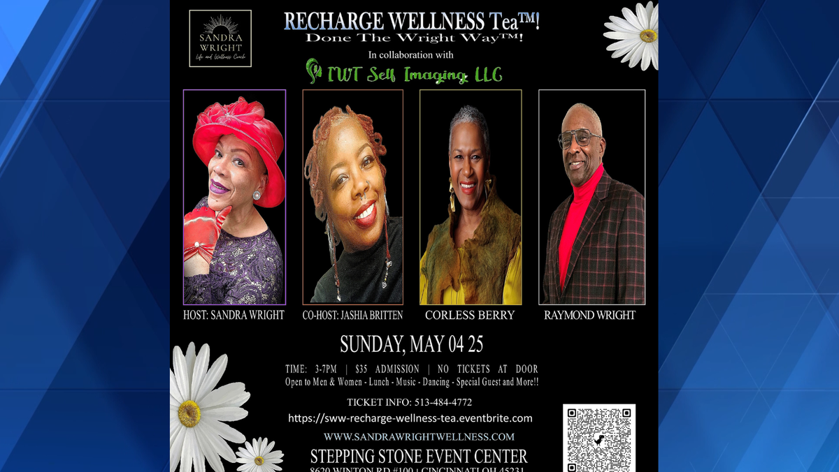 Recharge Tea Day Party helping people embrace health, self-care