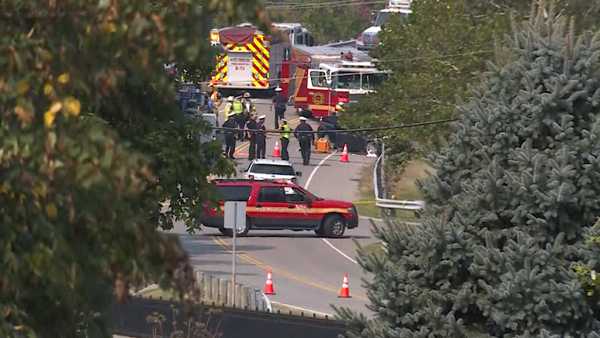 1 injured in head-on West Chester crash involving fire engine
