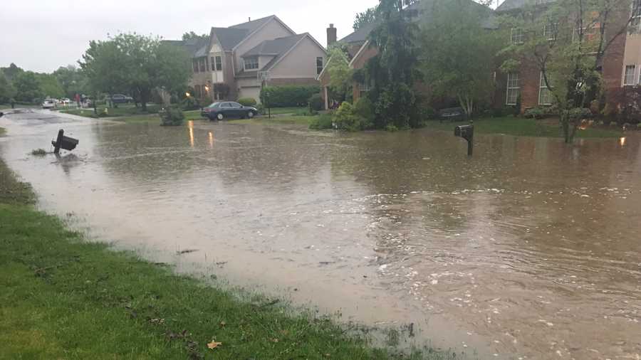 Photos: Heavy rain prompts flash flooding across Cincinnati area