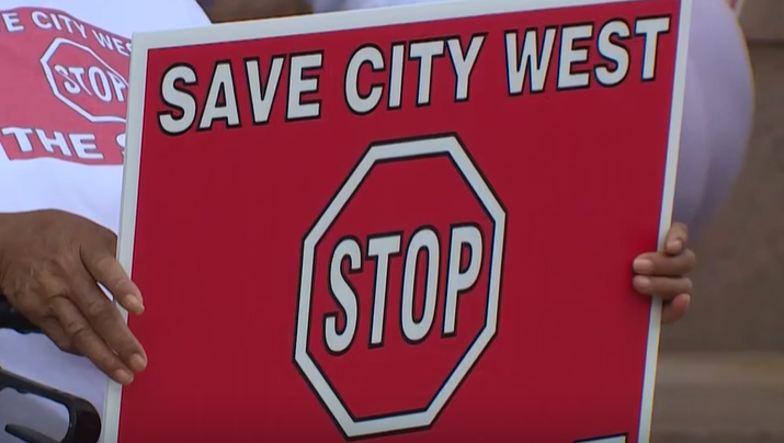West End residents voice concerns at City Hall over proposed housing sale
