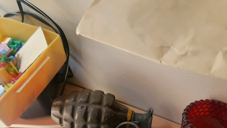 State police secure live 'pineapple' grenade found in Oxford Co. home