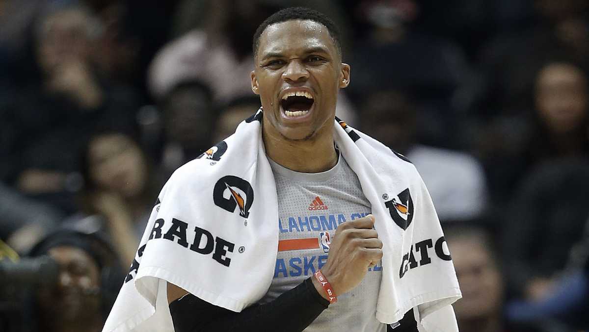 Westbrook has another triple-double, Thunder beat Jazz