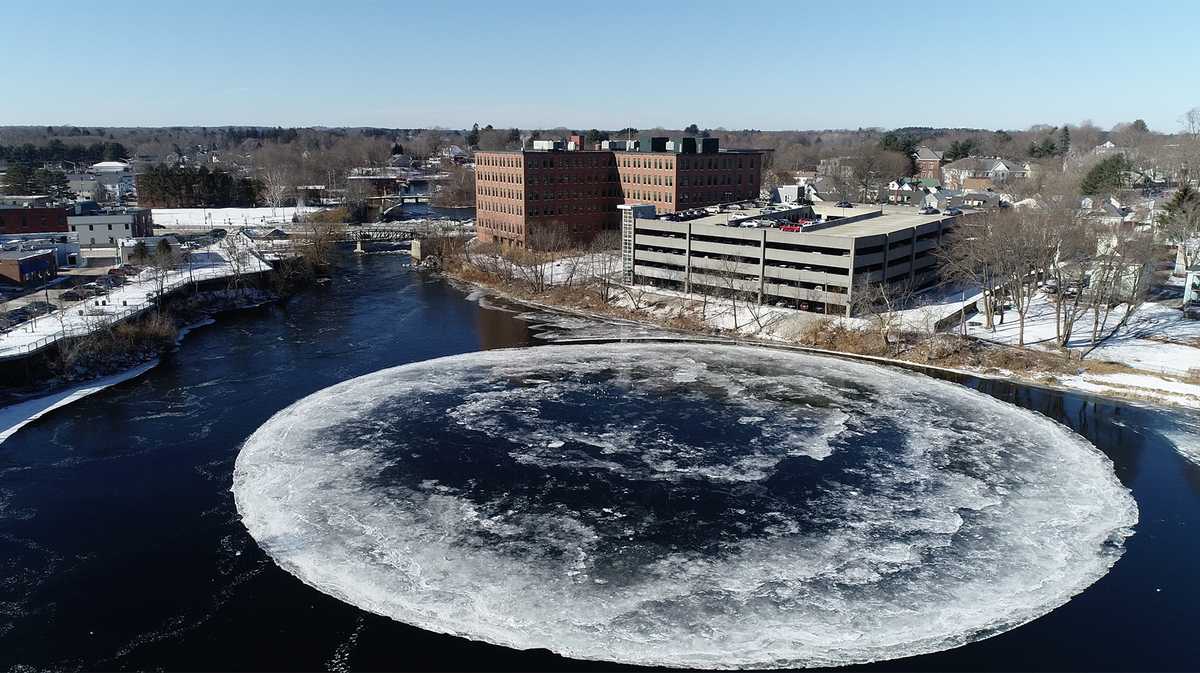 Westbrook's now famous ice disk stops spinning