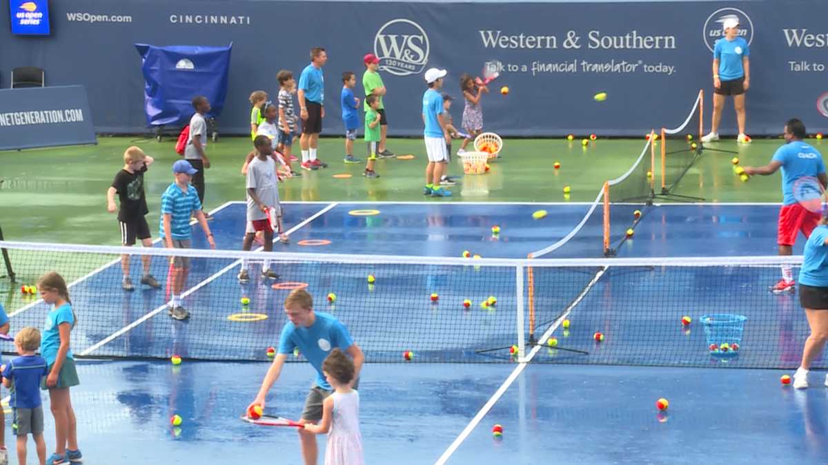 Kids Day at the Western and Southern Open serves up the excitement