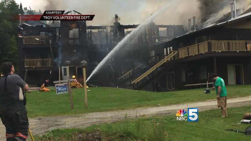 Fire heavily damages Westfield condo building