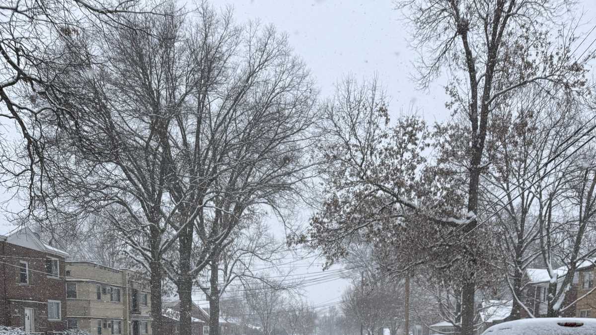 PHOTOS: Winter storm Blair leaves behind several inches of snow across ...