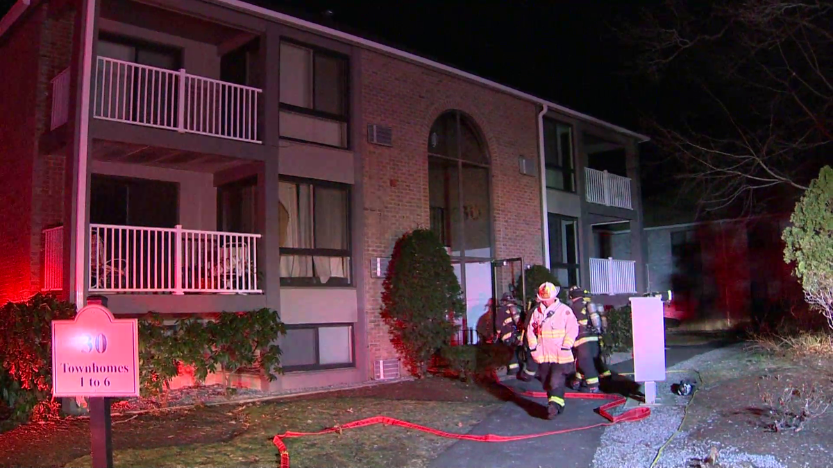 Residents evacuated after fire at Weymouth apartment complex