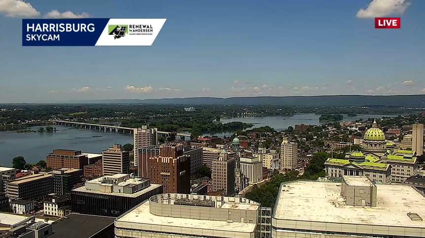 Warming up in south-central Pa.