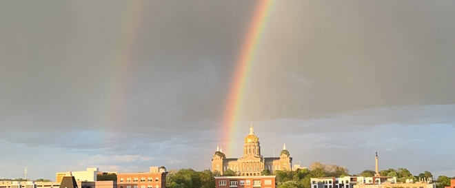 Check out these photos of Iowa rainbows after Tuesday's storms