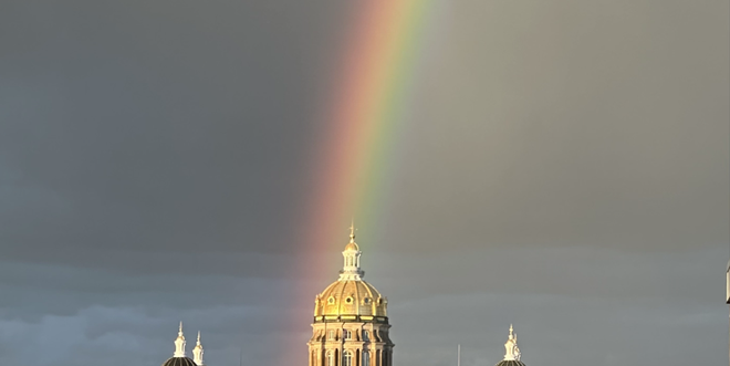 Check out these photos of Iowa rainbows after Tuesday's storms