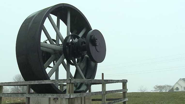 Giant, historic flywheel to return to downtown Seymour