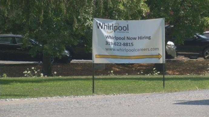 Whirlpool to add 500 new Iowa jobs