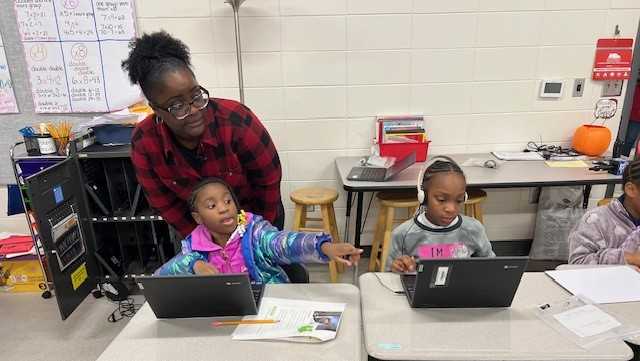 Shekima Harris teaching more than the standard curriculum