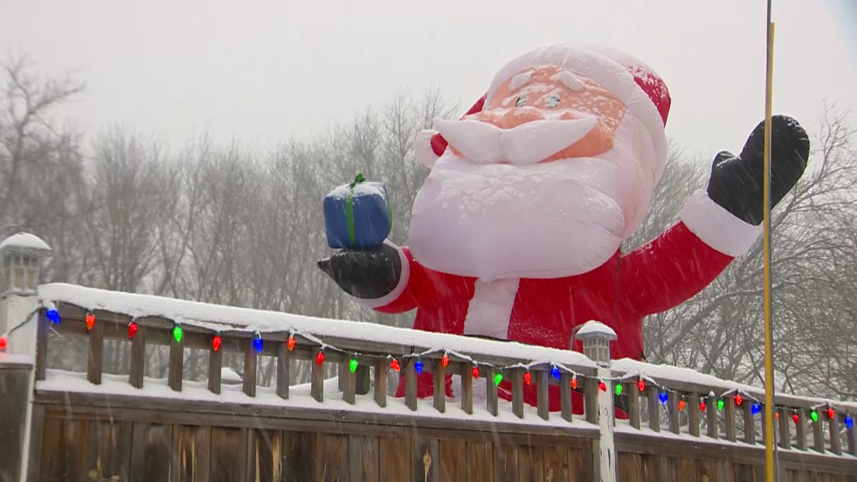 White, windy Christmas gives way to several days of bitter cold
